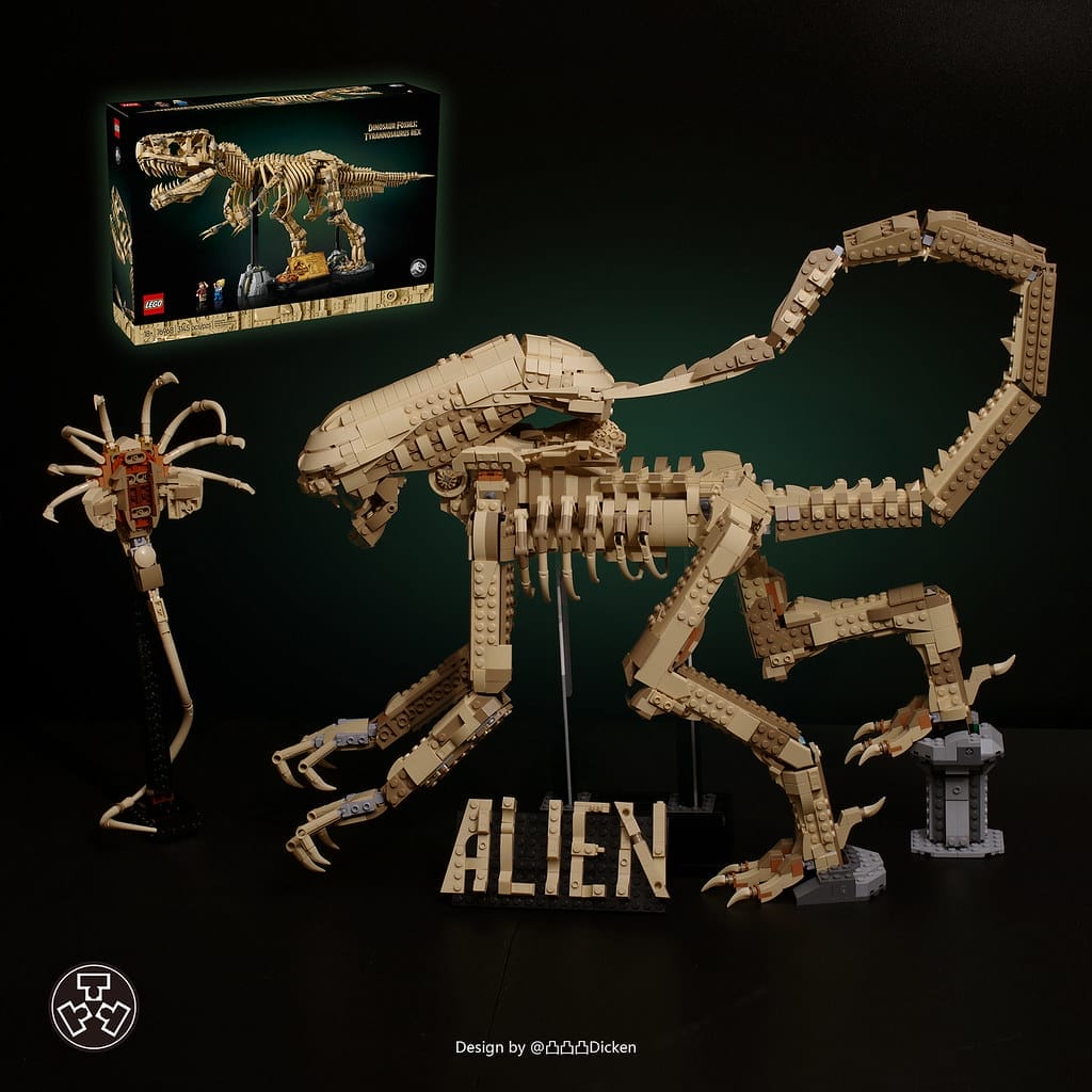 Dicken Liu’s Incredible LEGO Alien Builds: A Must-See! - Console Classics