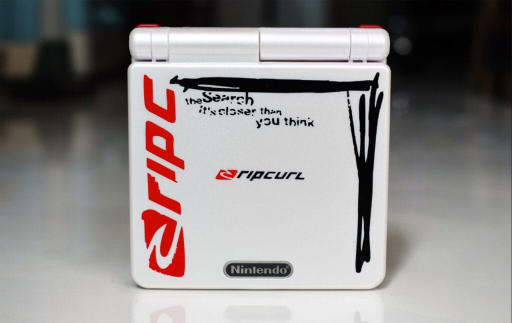 Rare Rip Curl Style Game Boy SP Consoles Up for Auction - Console Classics